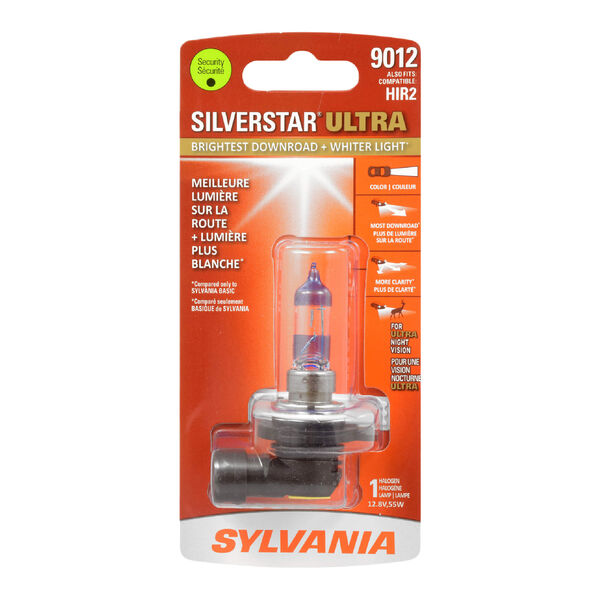 SYLVANIA 9012 SilverStar ULTRA Halogen Headlight Bulb, 1 Pack | # ...