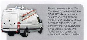 EZ GLIDE LADDER RACK STANDARD ROOF | #WEA261-3-02 | Action Car and ...